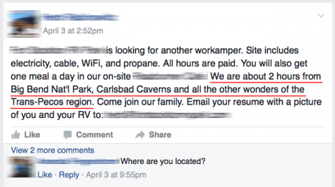 Tips for Workampers and How Not To Find Workamping Jobs