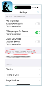 How to Send Ebooks to Kindle Device or App