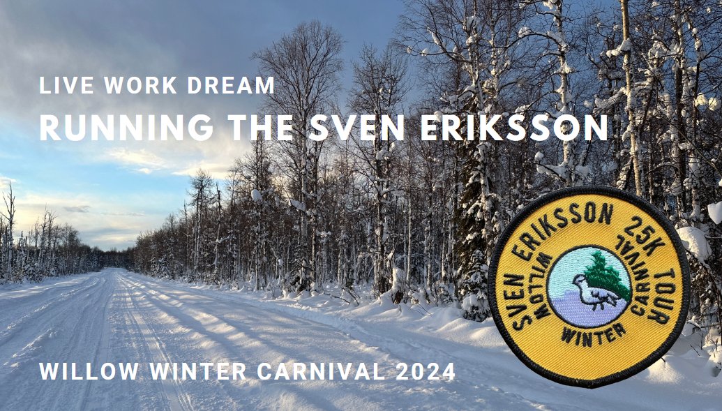 Snow Running Madness Along the Sven Eriksson Tour of Willow